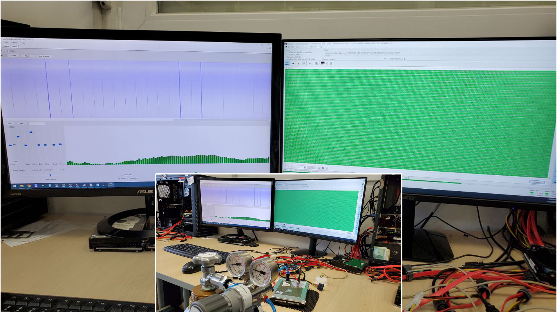 WD and Hitachi helium data recovery